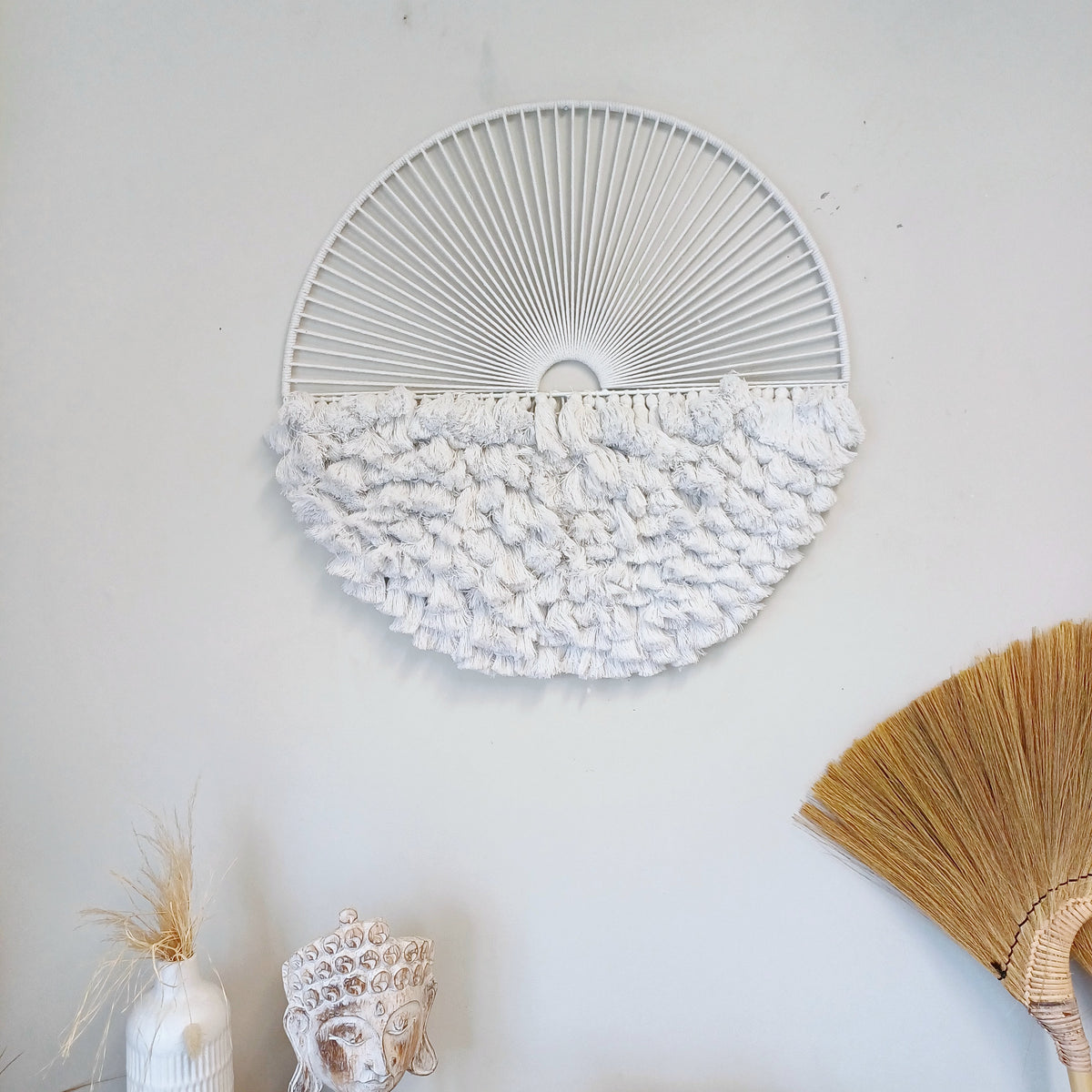 Ray of Sunshine Macrame Wall Hanging - Handcrafted Decor | Home Story