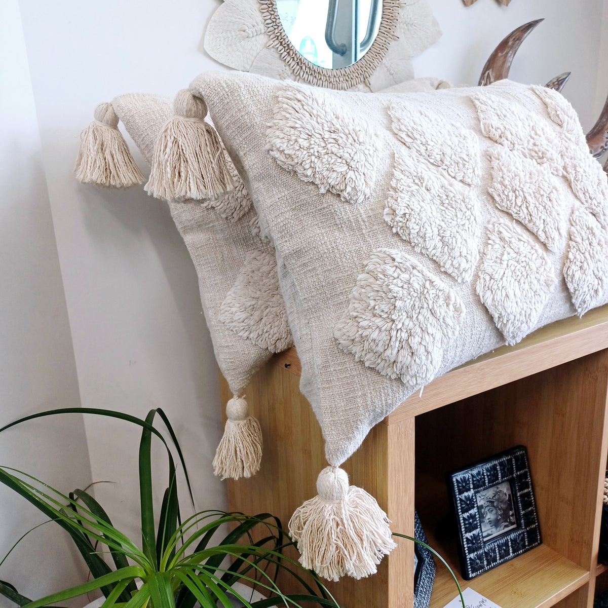 Tassel Textures Cushion – Home Story