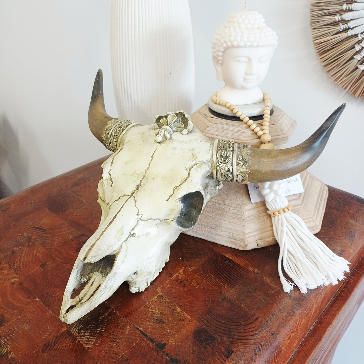 Large Natural Skull 40cm – Home Story