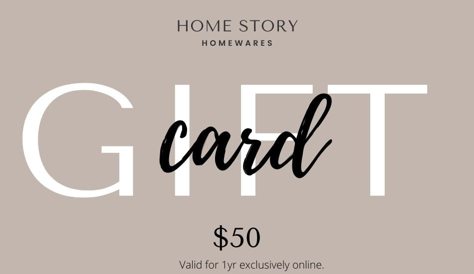 Gift Cards | Ethical Home Décor Gifts | Home Story NZ